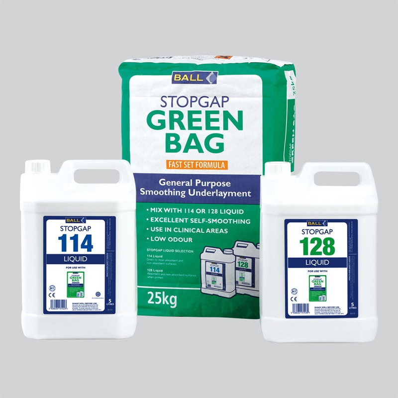 Stopgap Green Bag 25kg | Accessories | FBall Screed