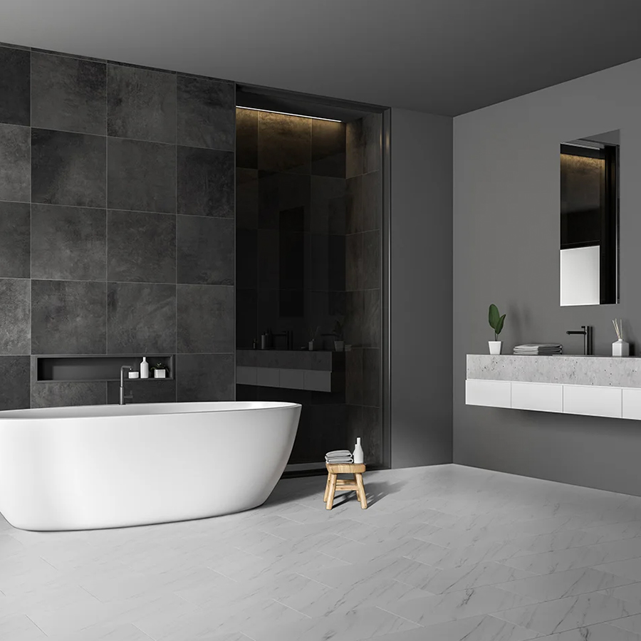 Luvanto Click Plus - Carrara White | Click LVT | Free Sample