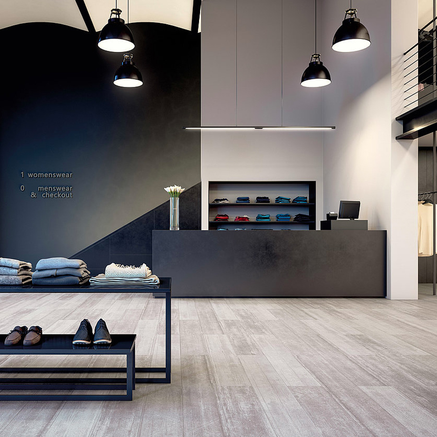 Polyflor Expona Commercial - Grey Abstract 5117